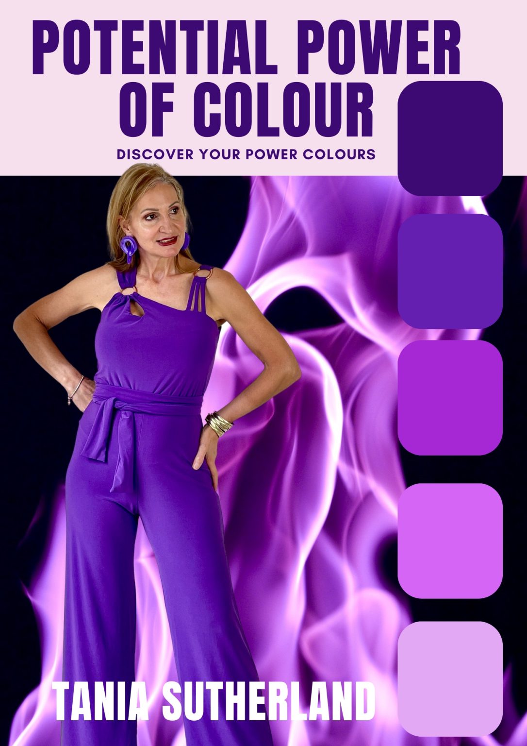 90% ON FIRST IMPRESSION IS THE COLOUR YOU WEARING - Tania Sutherland